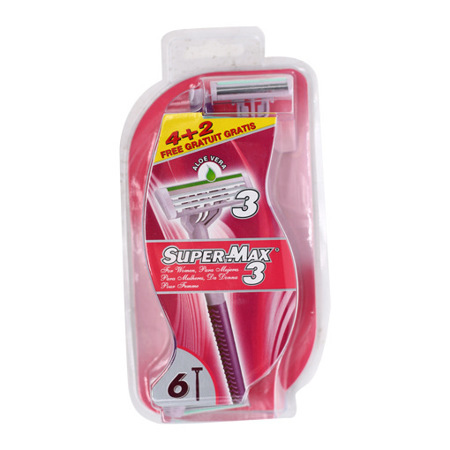 Sigo Supermarket Sambil - Afeitadora Para Dama Super Max (3 Unidades).
